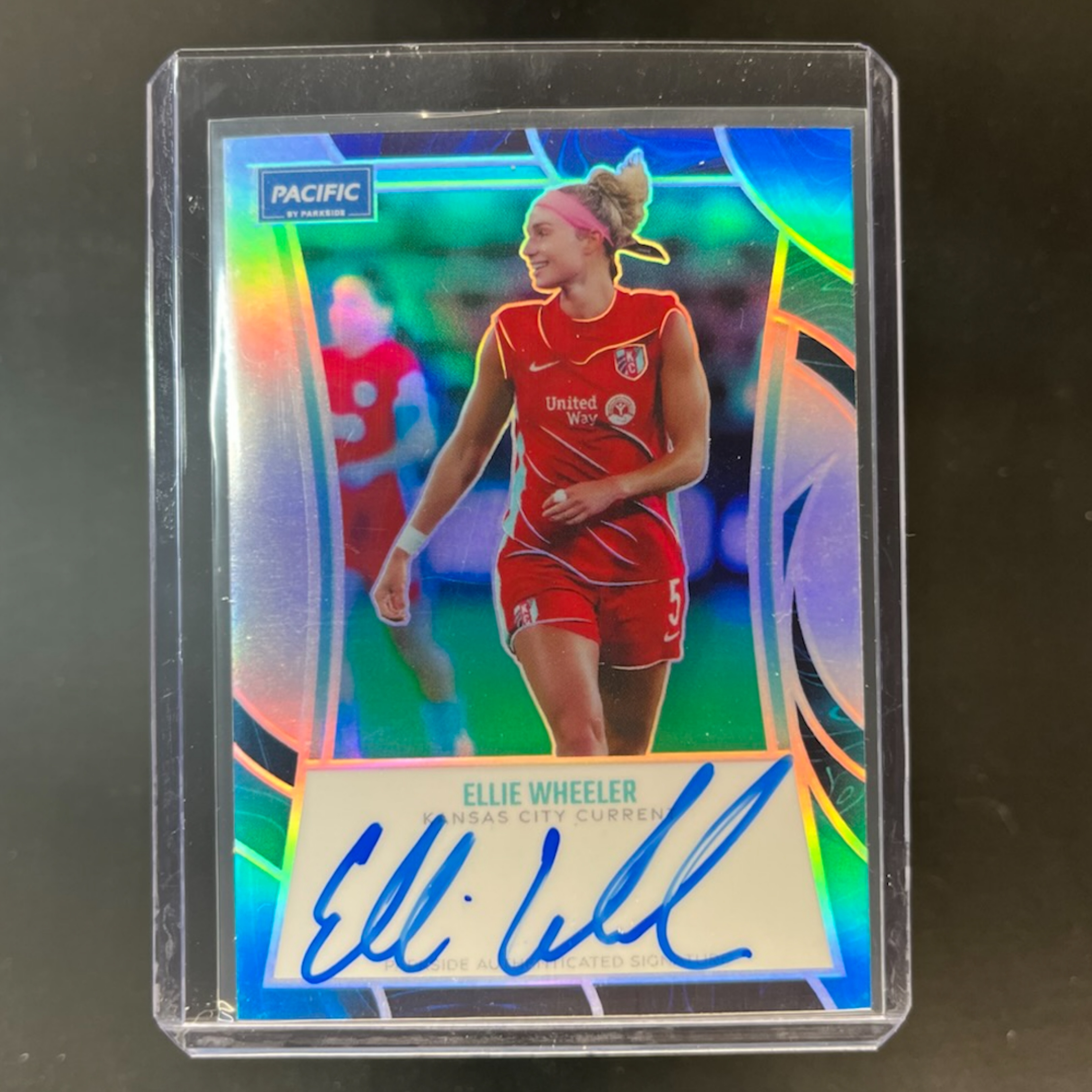 Ellie Wheeler 2025 Parkside Pacific NWSL Signature Series Autograph ...
