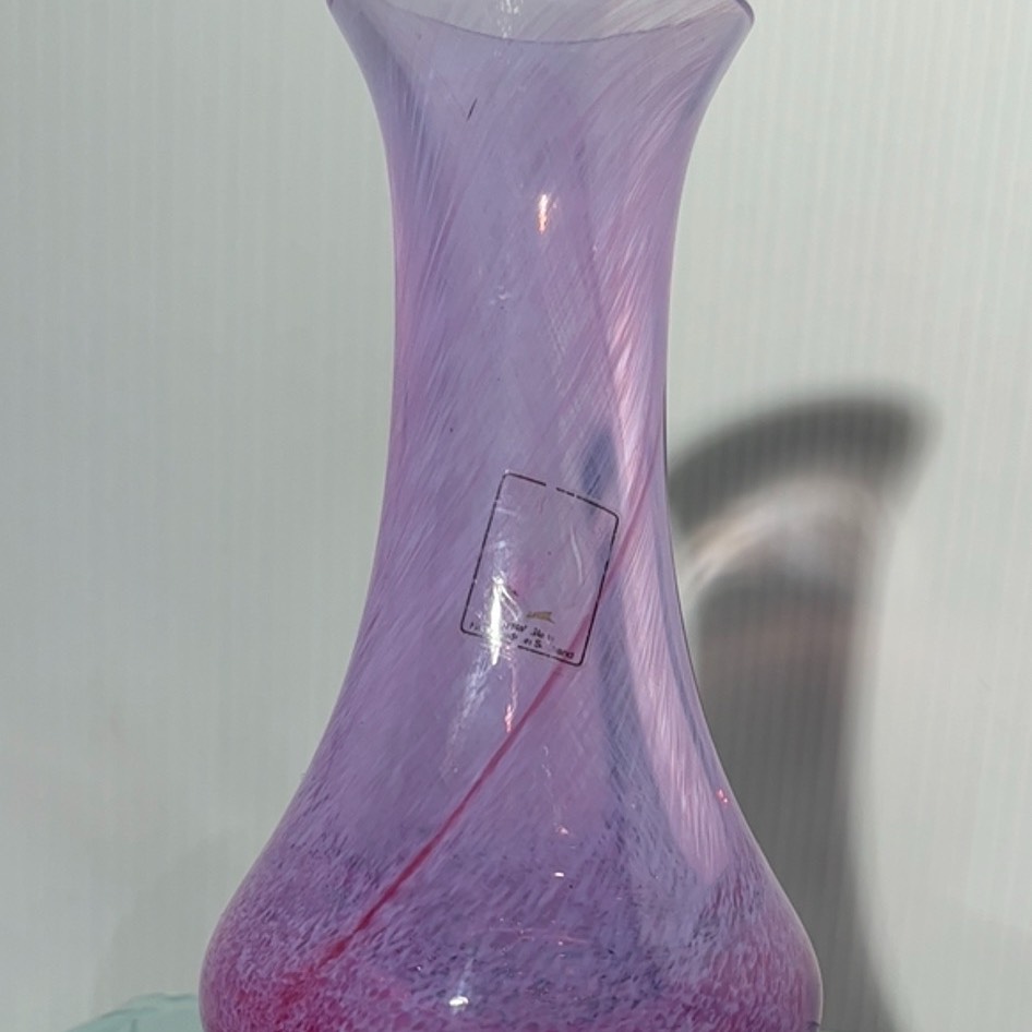 Caithness Glass Vase Swirl
