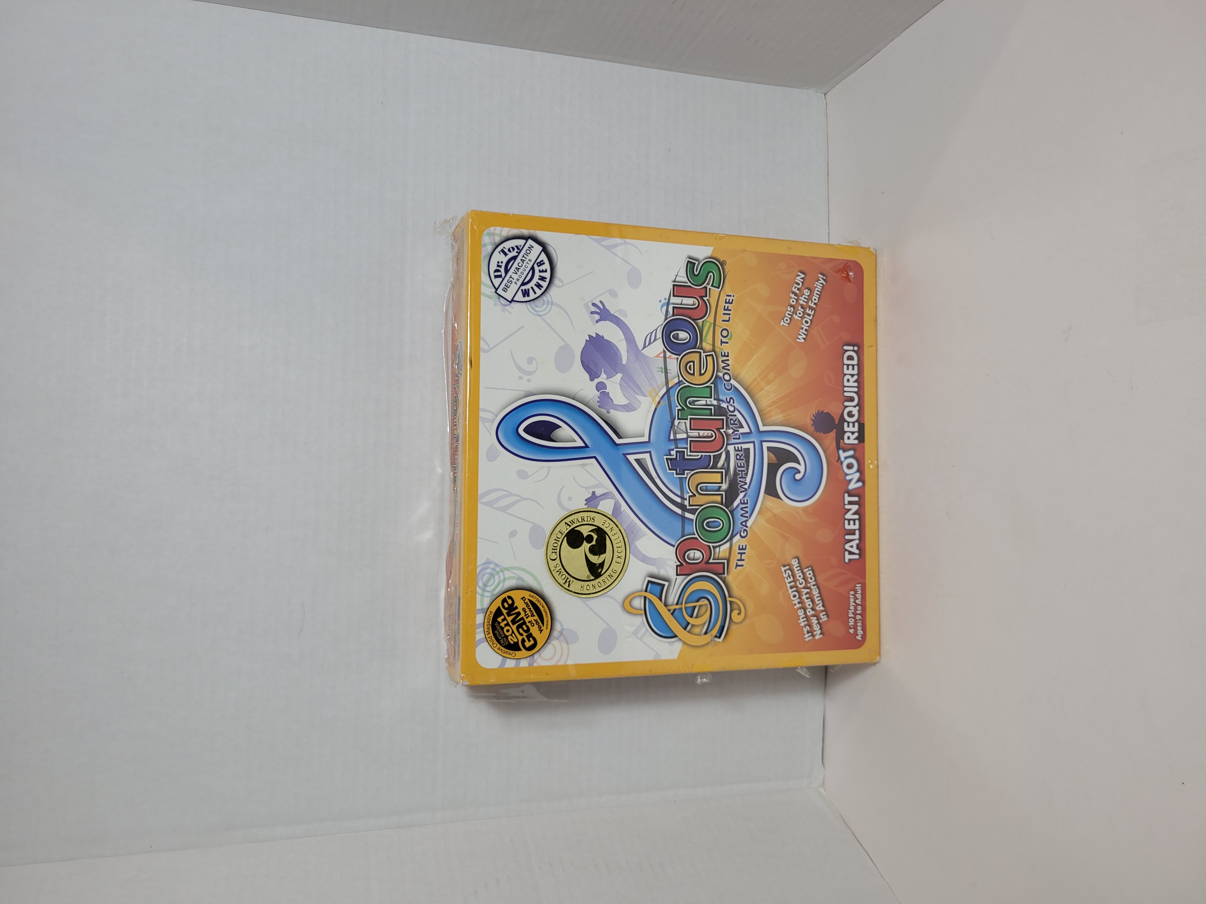 Spontuneous The Song Game -Sing It or Shout It New Sealed