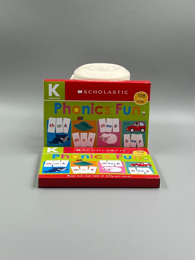 Scholastic Kindergarten Phonics Fun Cards 108 Cards (whole sale lot)