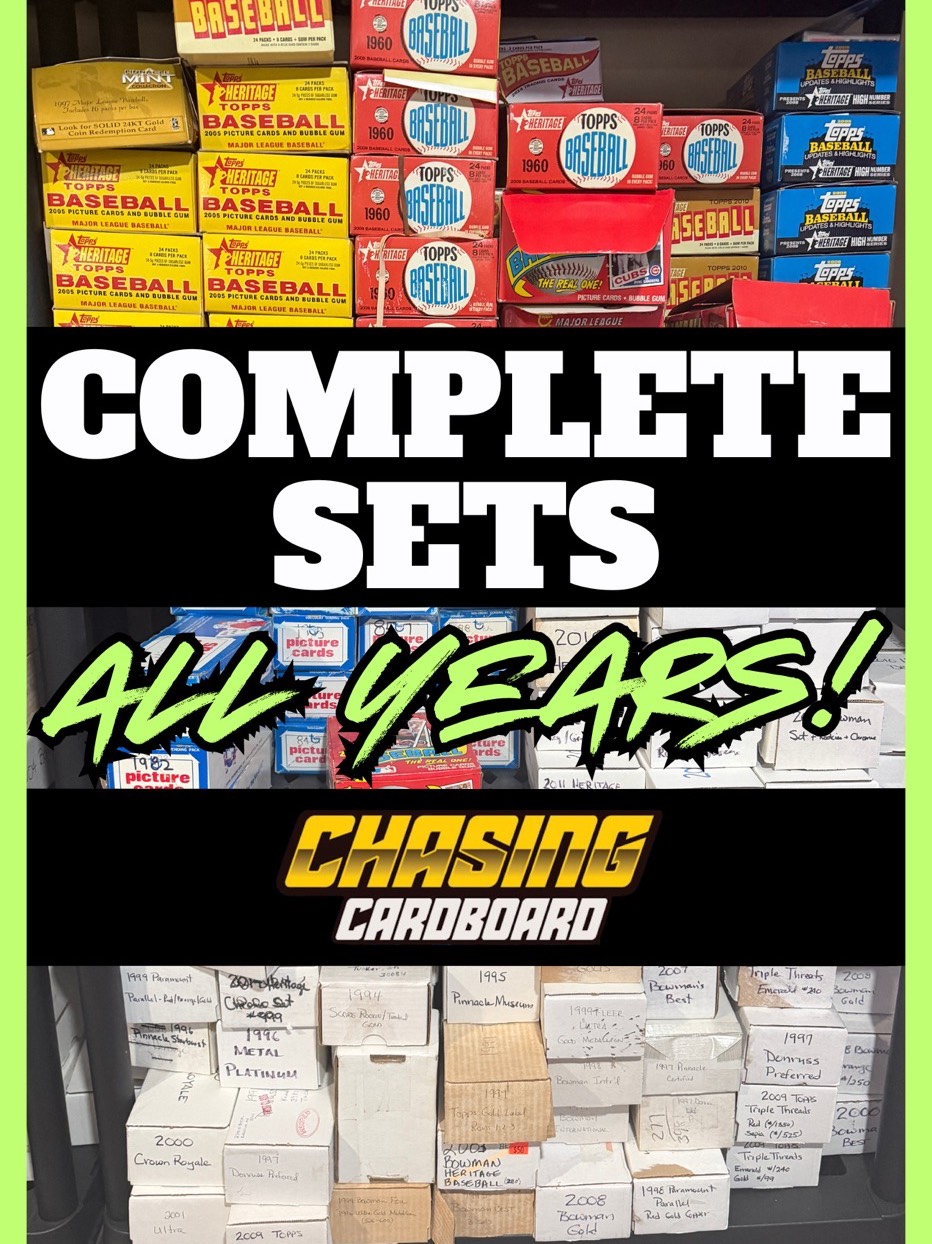 COMPLETE & PARTIAL SETS + VINTAGE LOTS
