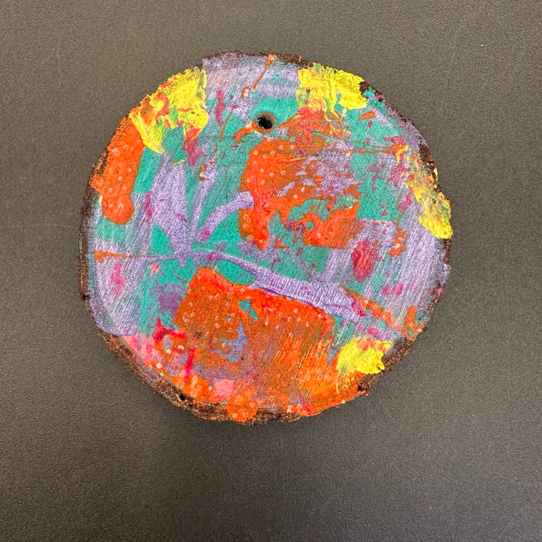 “Neon Safari” Abstract Magnetic Art, UV Reactive