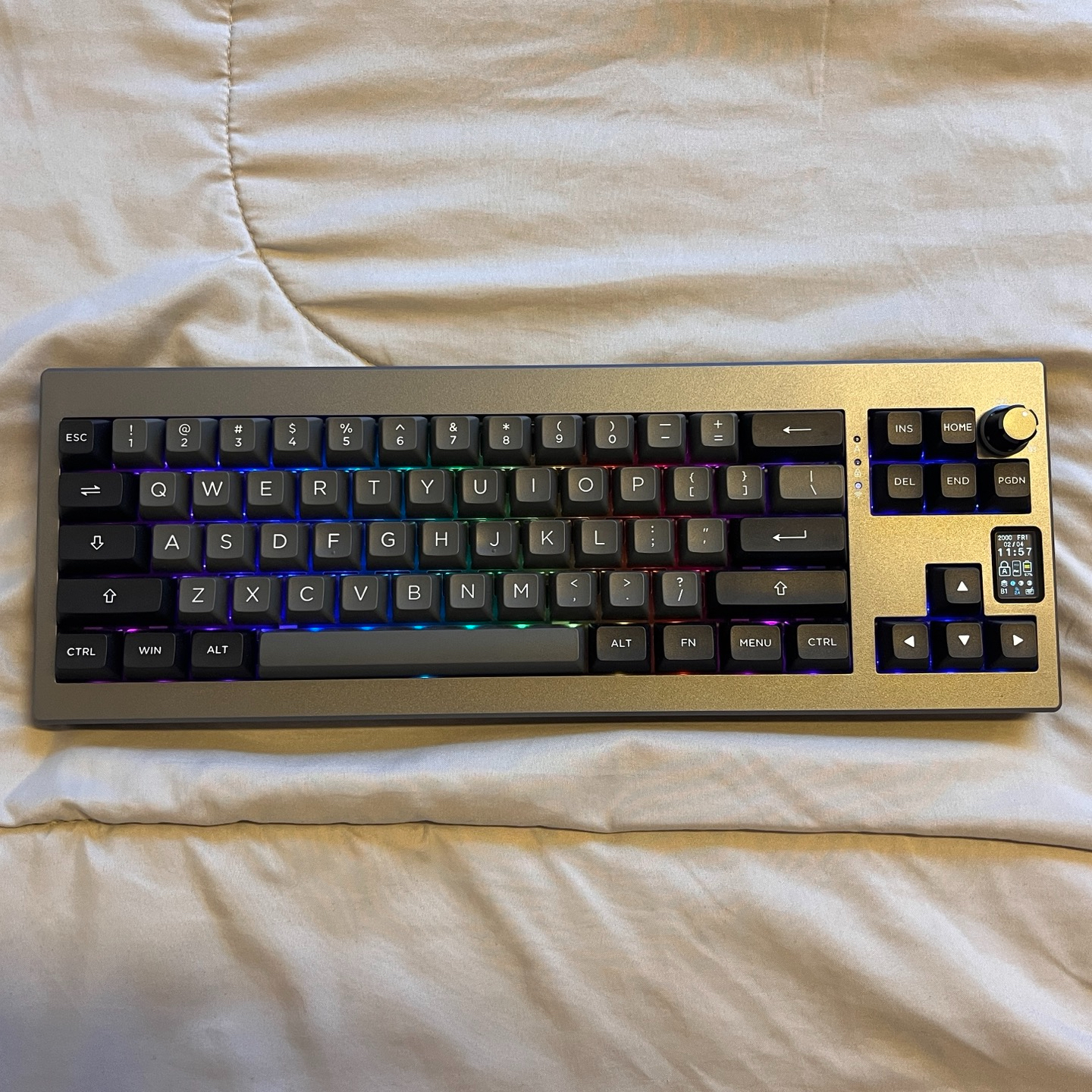 EPOMAKER Shadow-X (Black, Flamingo Switch)