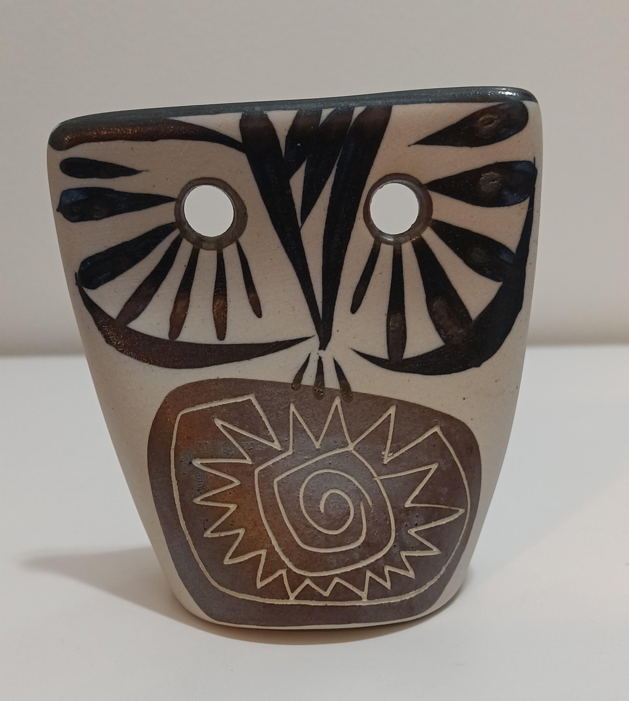Zegal Pottery Owl! Rare Find!