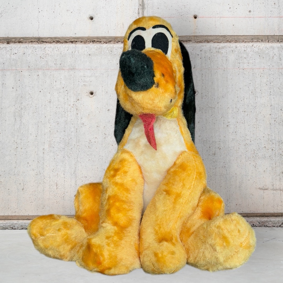 Vintage 60's, 70s Pluto Plush 15" Walt Disney Character California ...