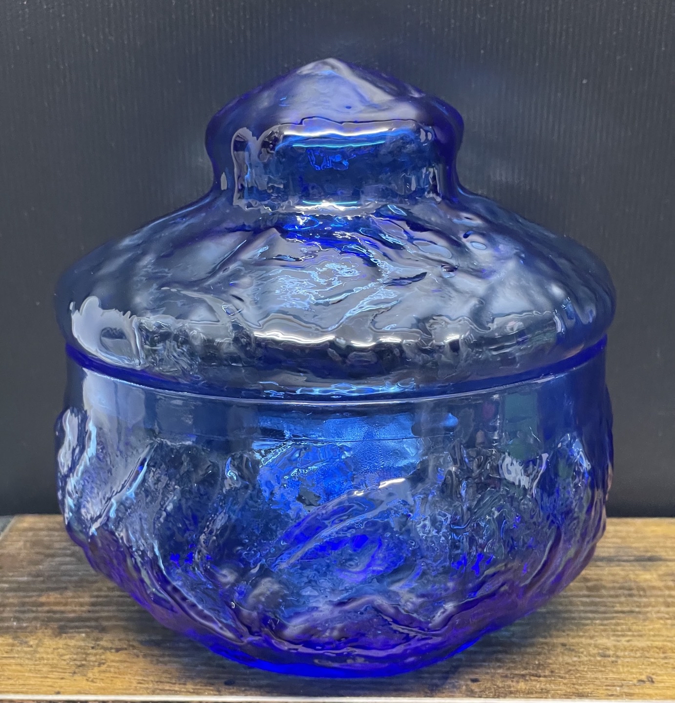Vintage Seneca Glass Covered Dish, Driftwood. 5x4.5 Glows With 365 ...