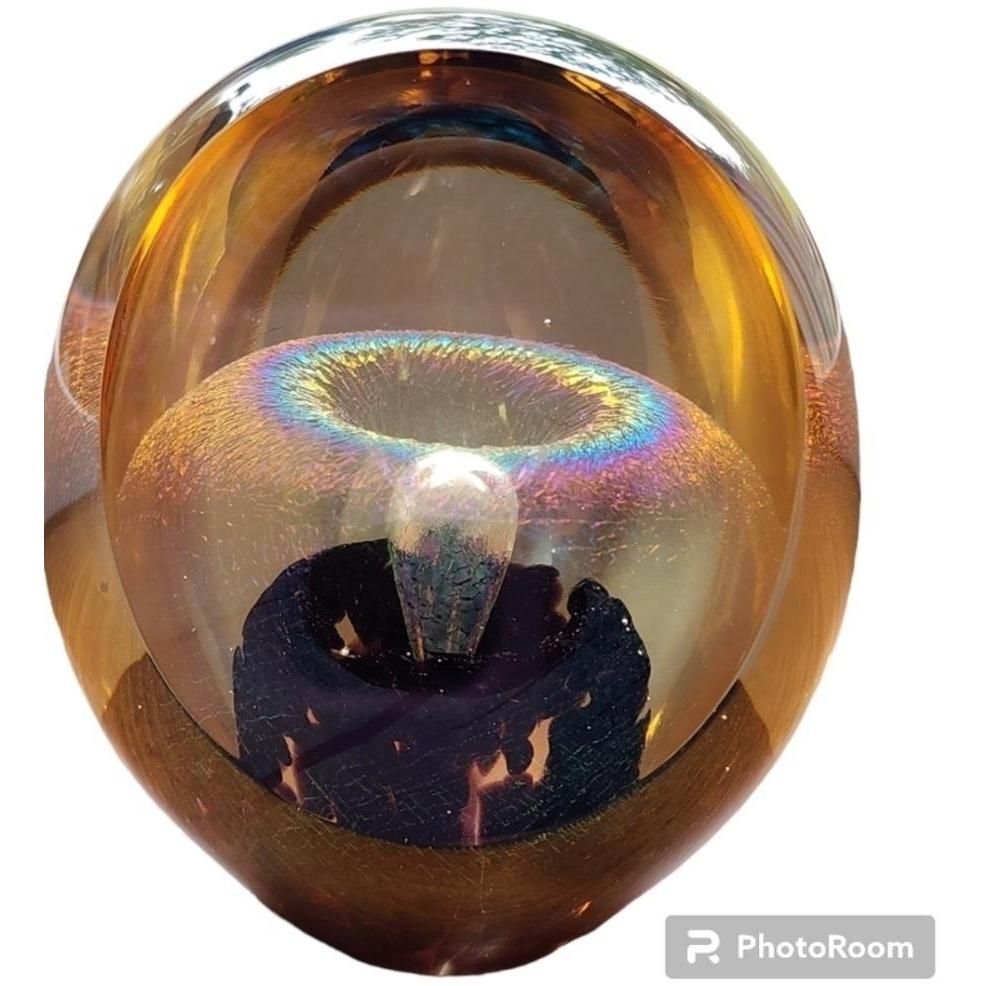GORGEOUS Eickholt Optic Explosion Paperweight