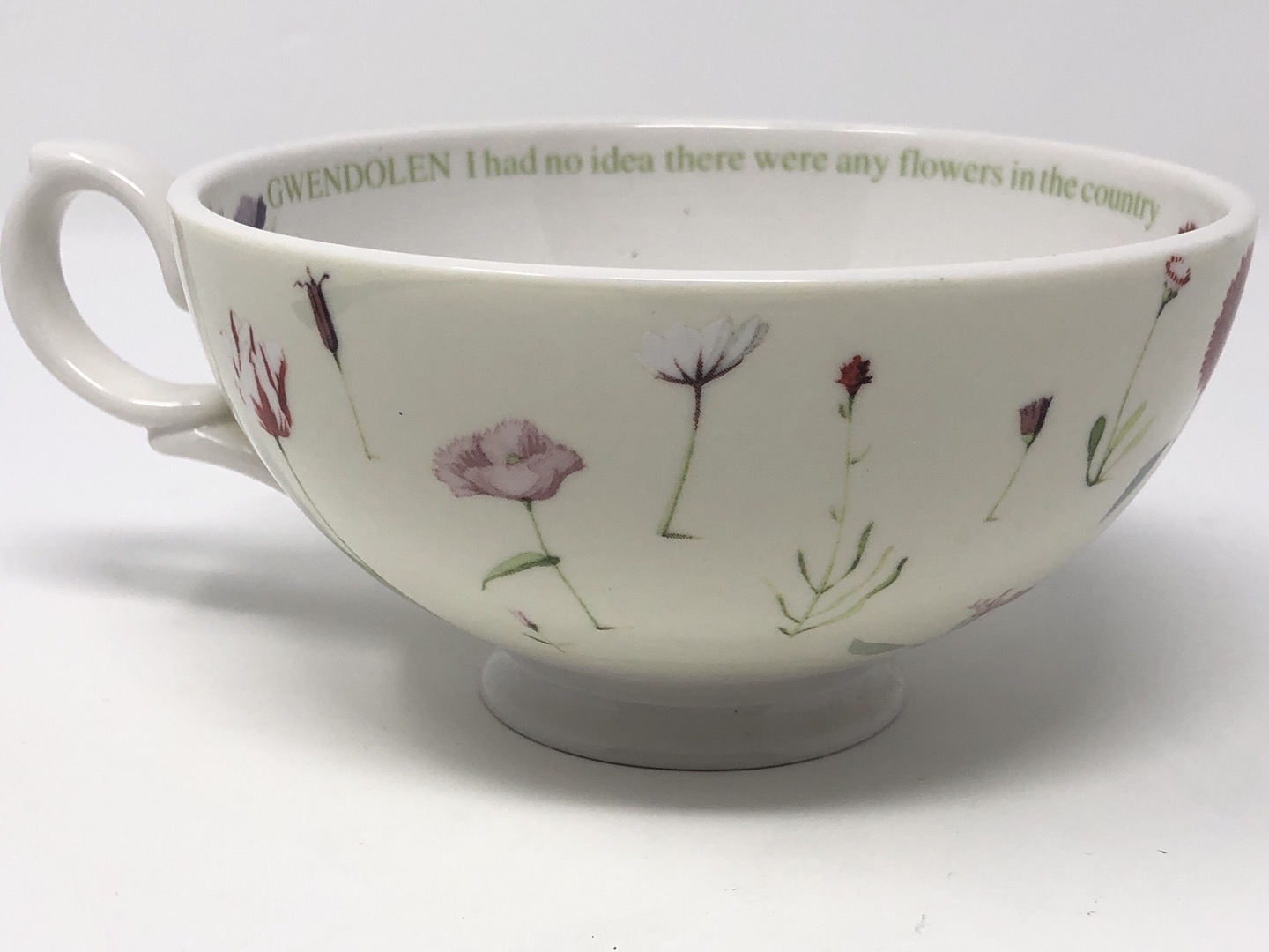 Port Meirrion Oversized Tea Cup Up the Garden Path