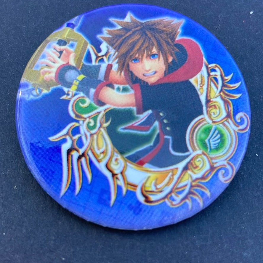 Sora Kingdom Hearts × Tokyo Skytree Magnet Can Badge From Japan F/S