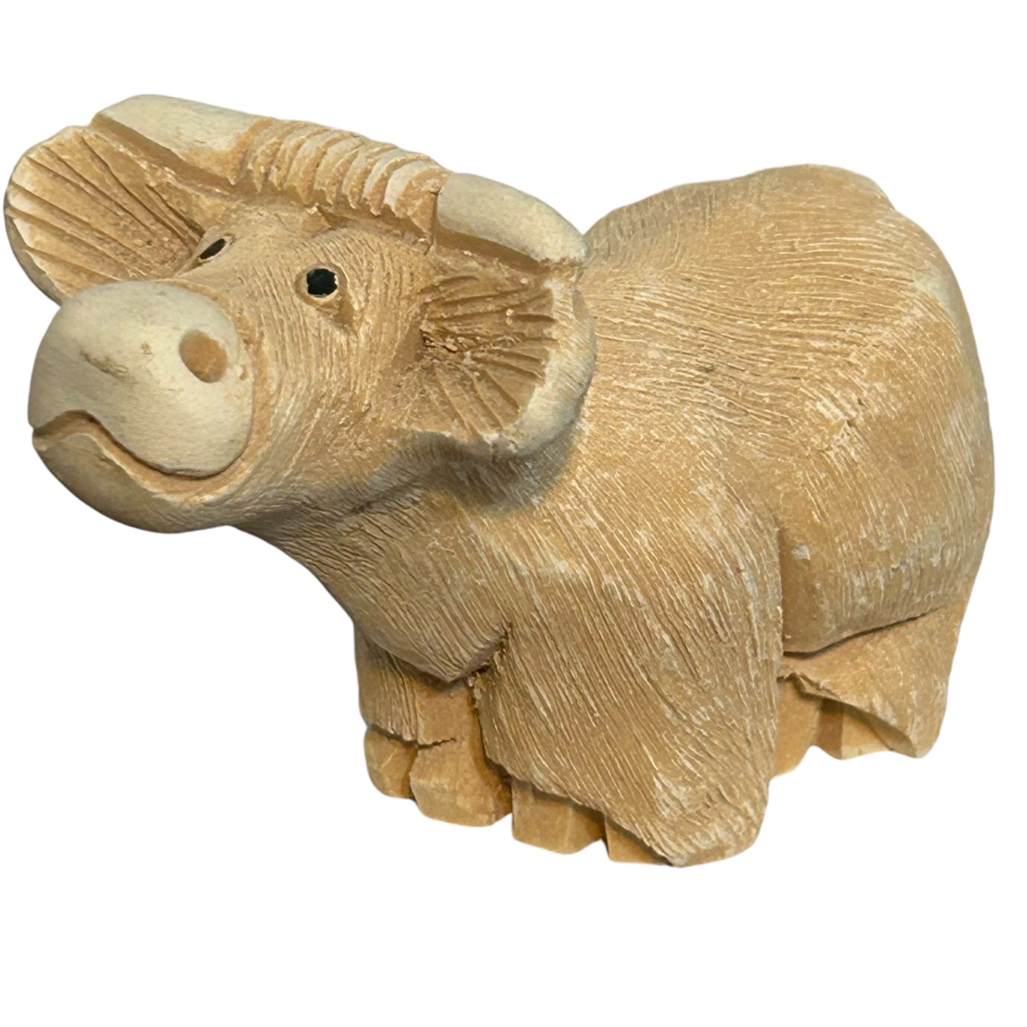 Artesania Rinconada Bull Figurine 2.75”x3.5”