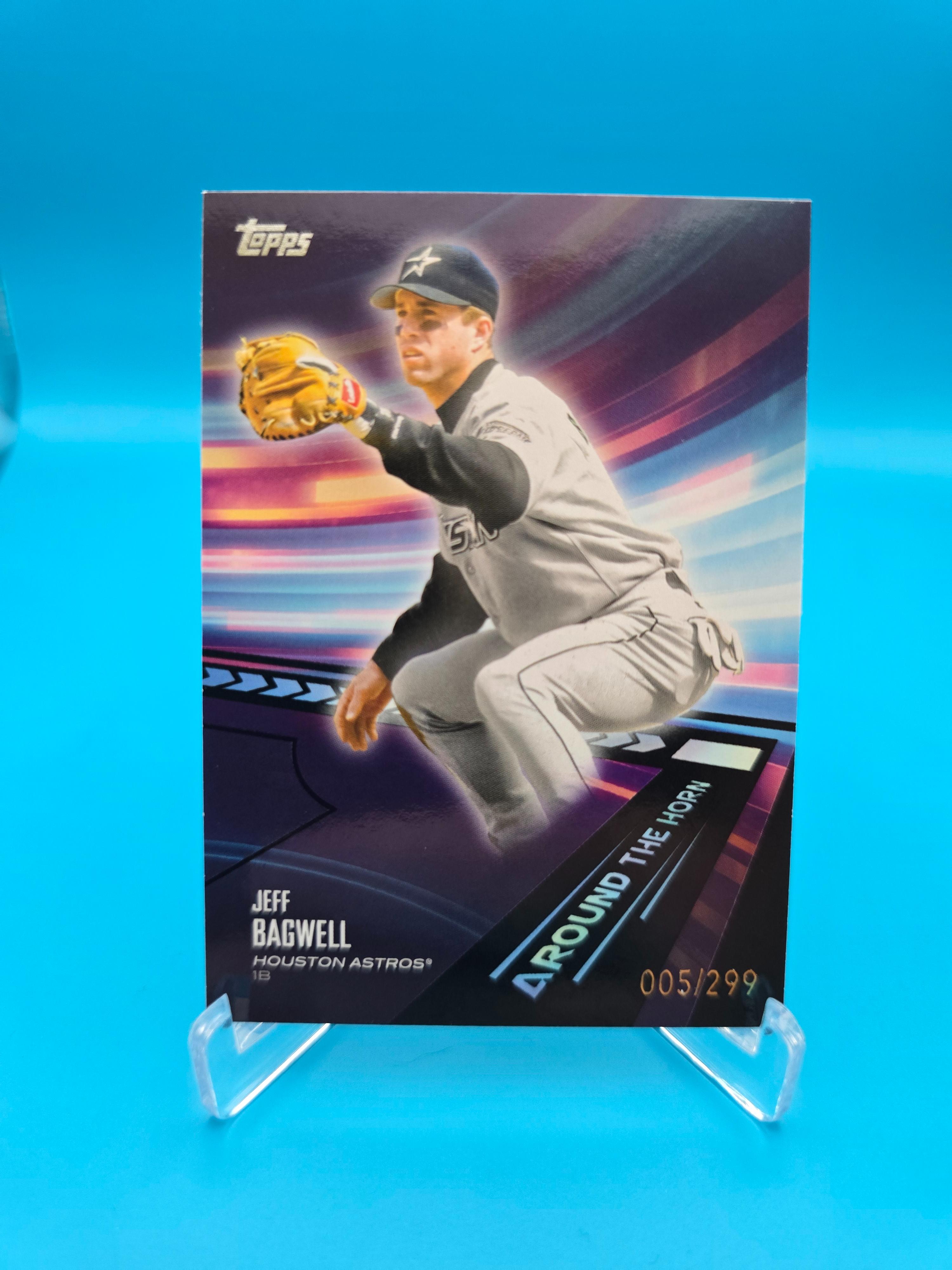 Jeff Bagwell 2024 Topps Series 2 Around The Horn Black 5/299 Jersey ...