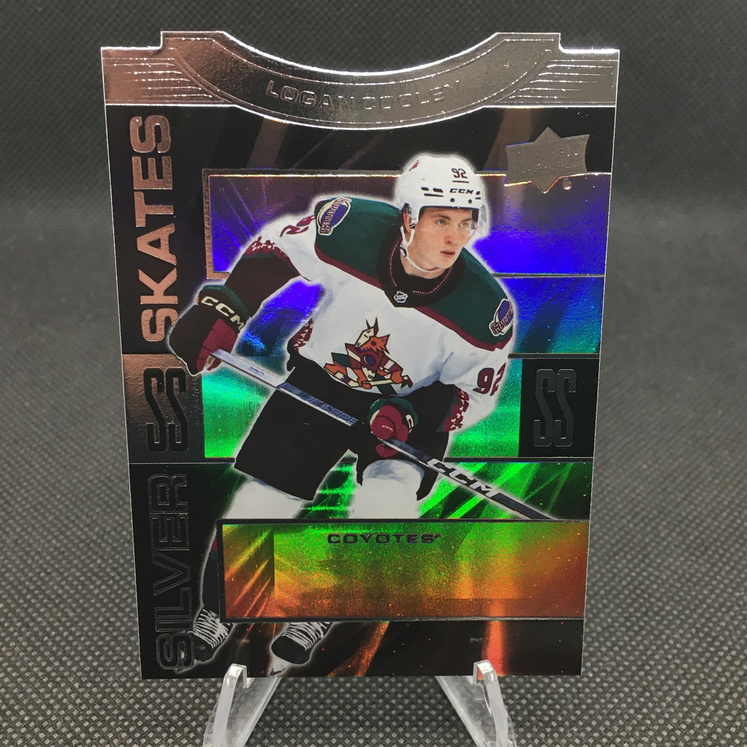 Logan Cooley 2023-24 UD Extended Silver Skates Rookie Insert (RC) #SS ...