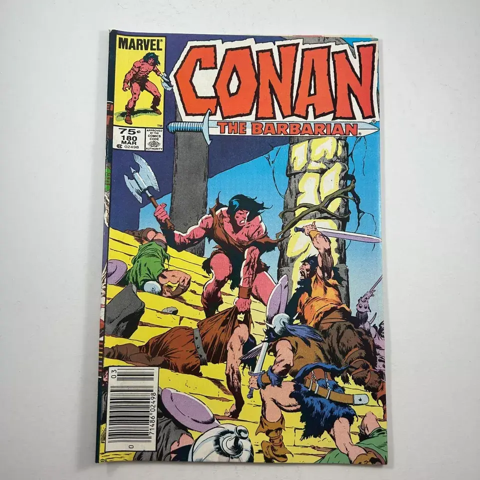Conan the Barbarian 180 Witches Keep Marvel Comic Book March 1986 - C5