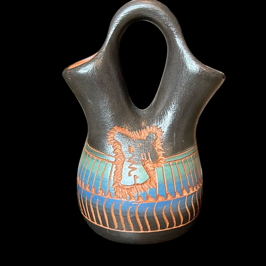 Native Cedar Mesa Pottery Wedding Vase