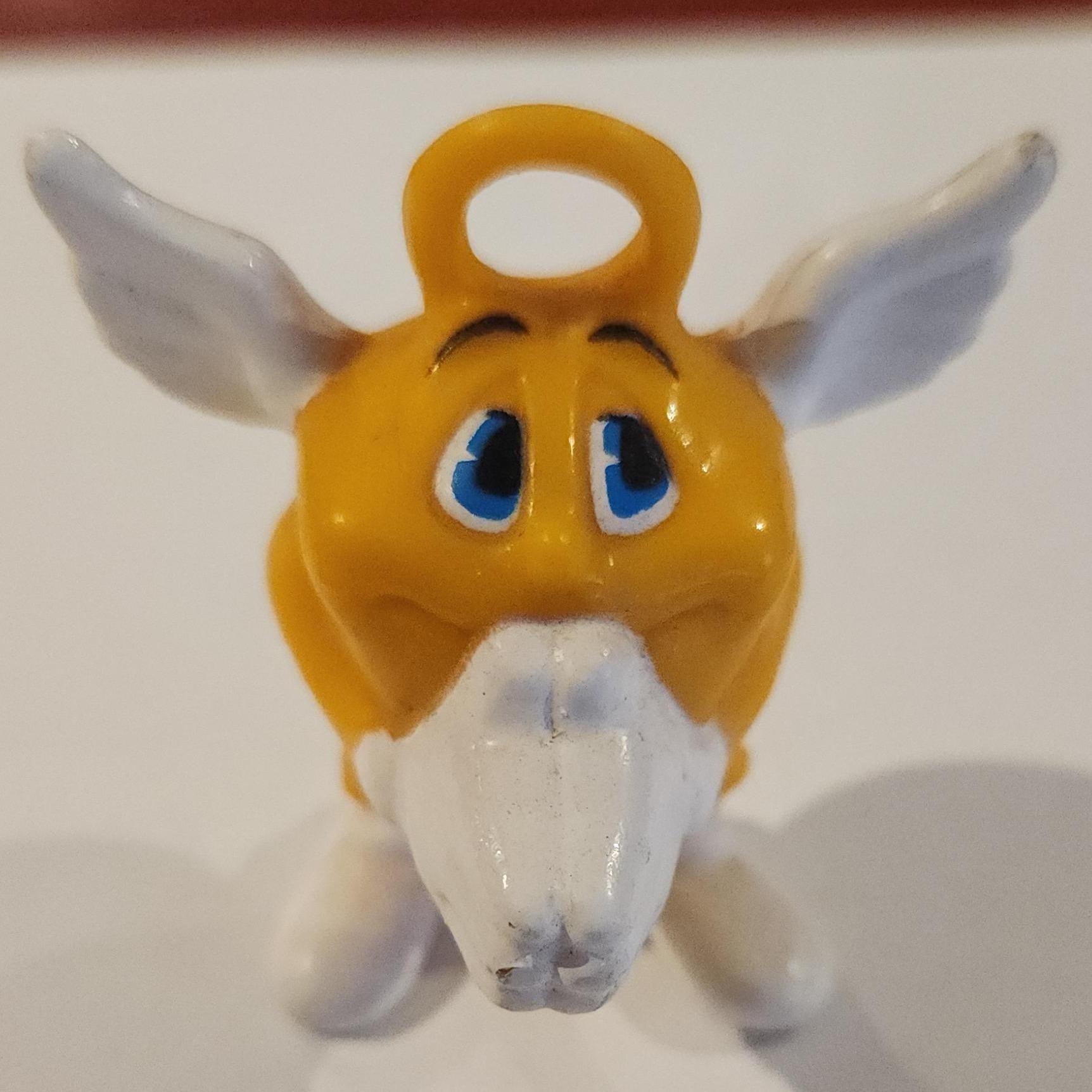 Vintage Pvc Pacman Angel Figure