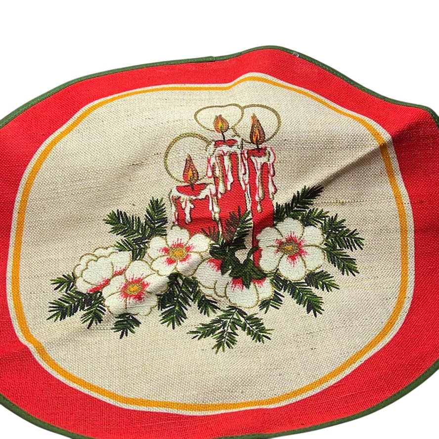 German Christmas Table Topper - Round