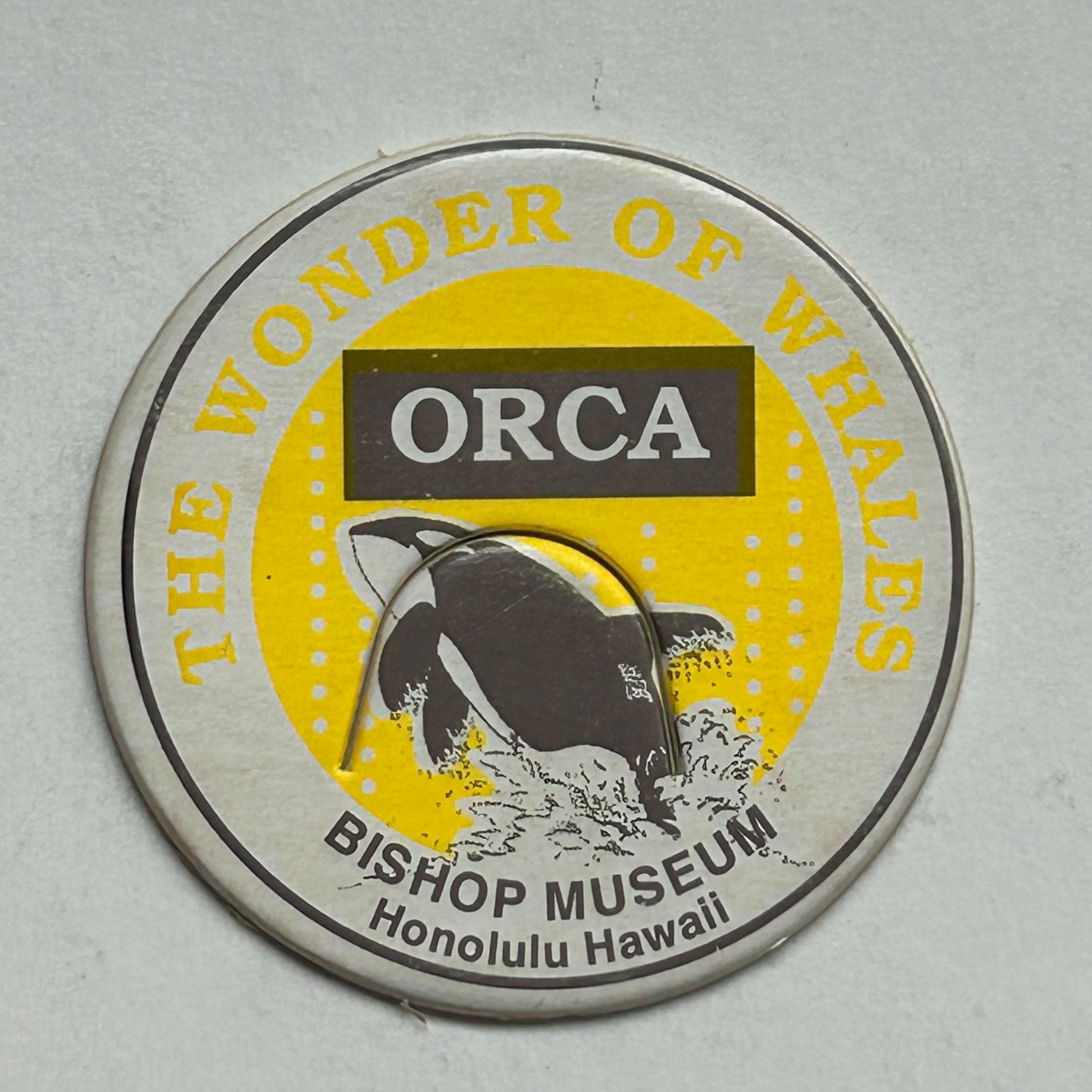 Orca The Wonder of Whales POG Bishop Museum Honolulu Hawaii Orcinus ...