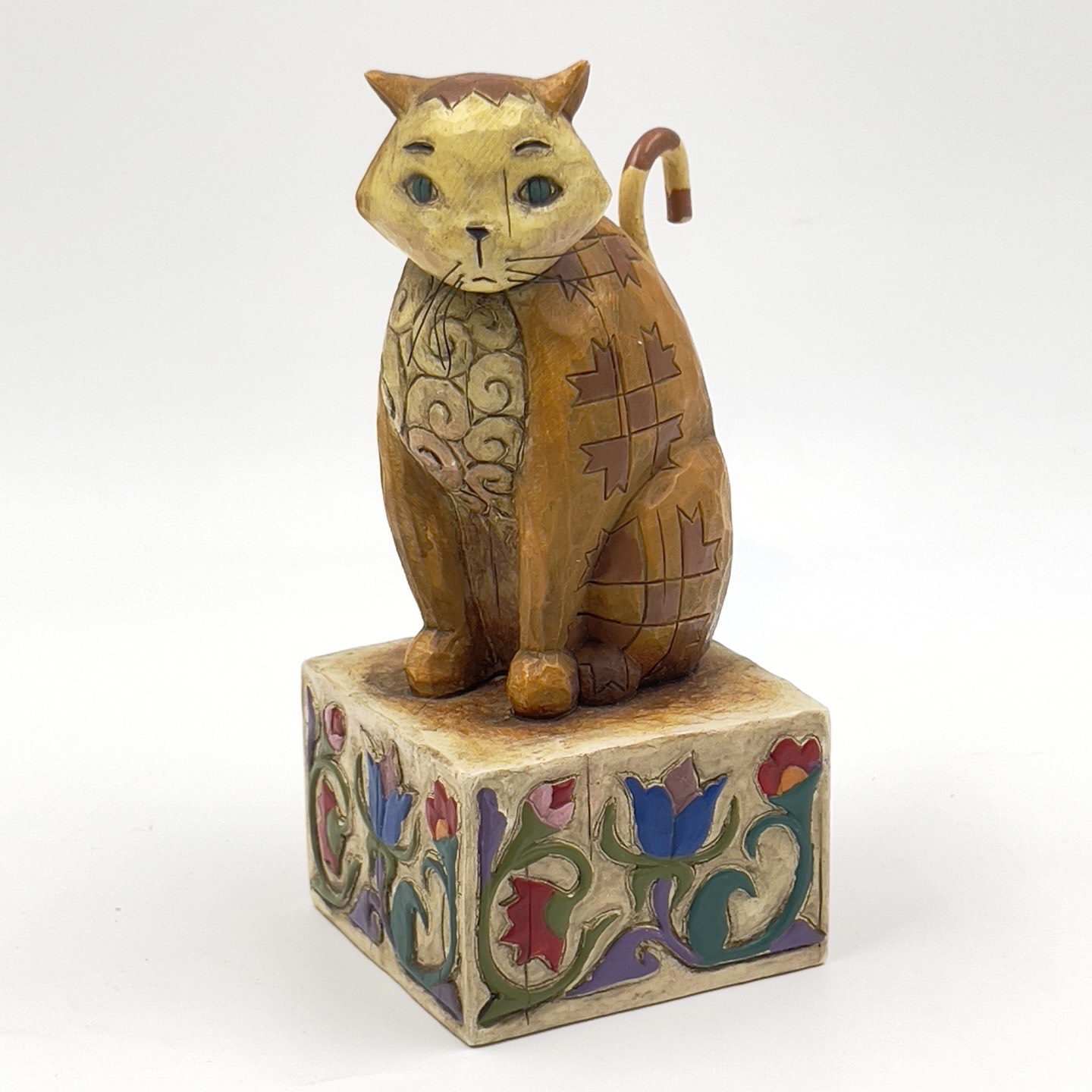 FIGURINE Jim Shore Cat Figurine V114424Jasper 2003 Heartwood Creek