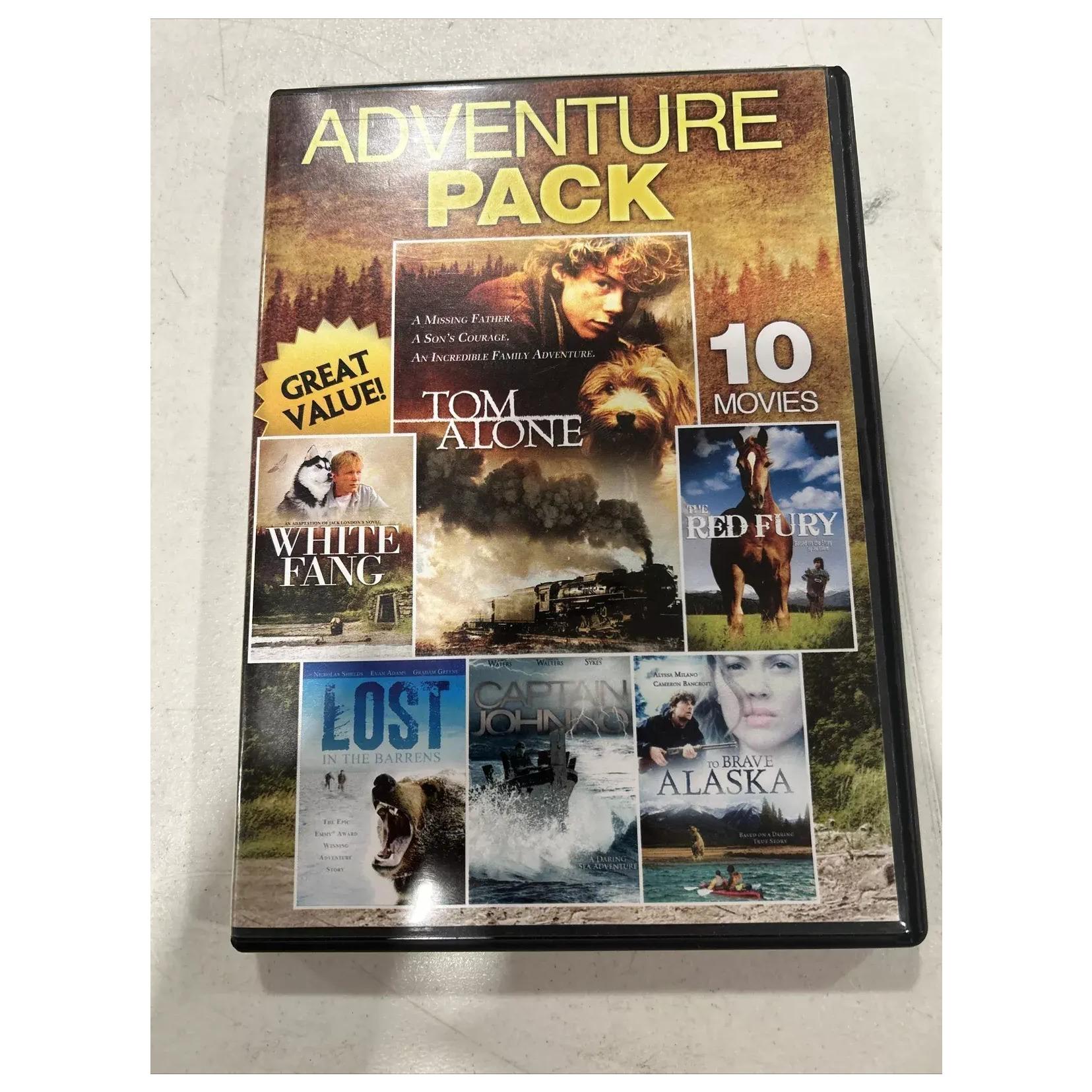 Adventure Pack 10 Movies DVD Collection NEW SEALED