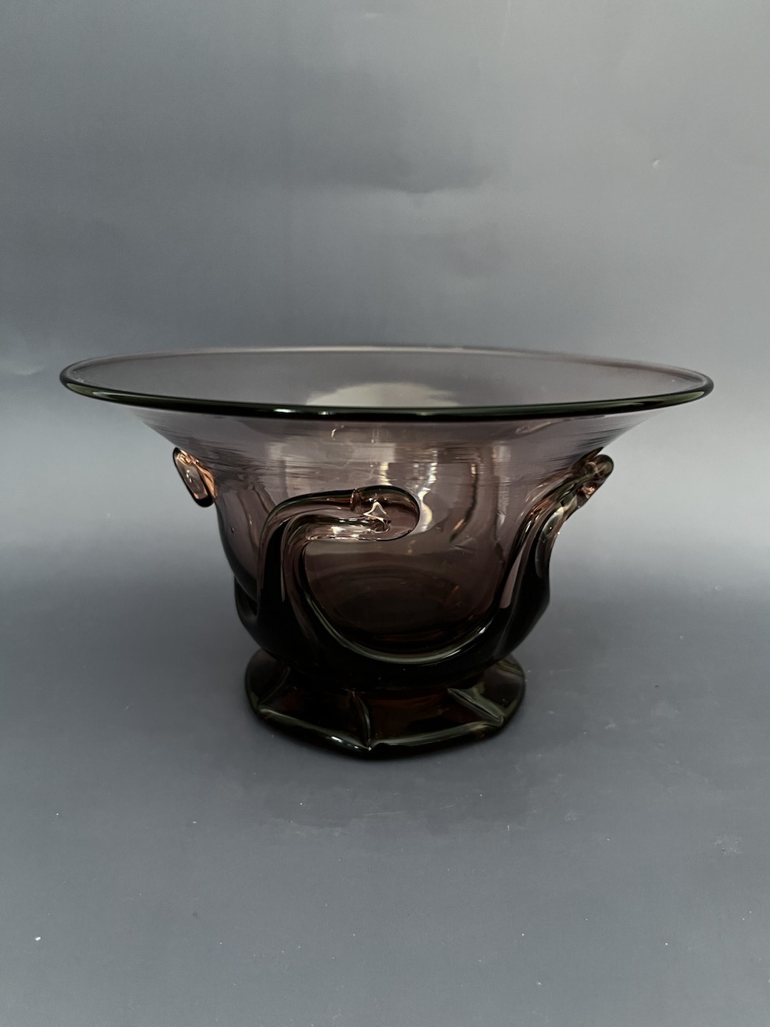 VINTAGE 1973 DOUG MERRITT OF VANDERMARK MERRITT GLASS STUDIO VASE