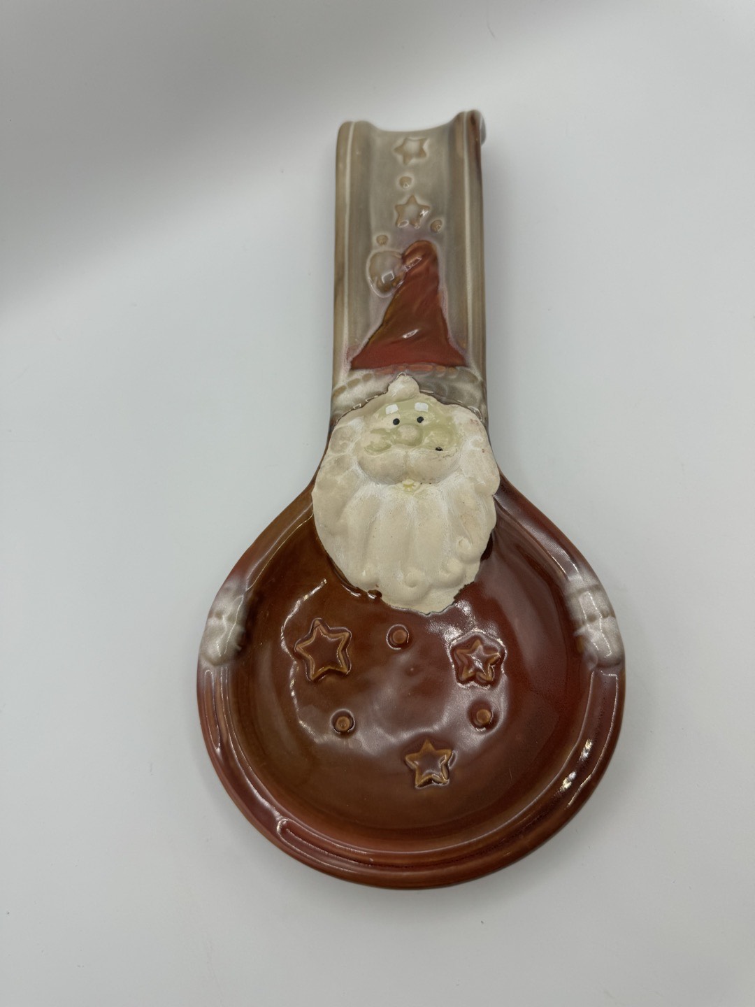 Potter's Garden Santa Spoon Rest Holder/ Wall Hanging