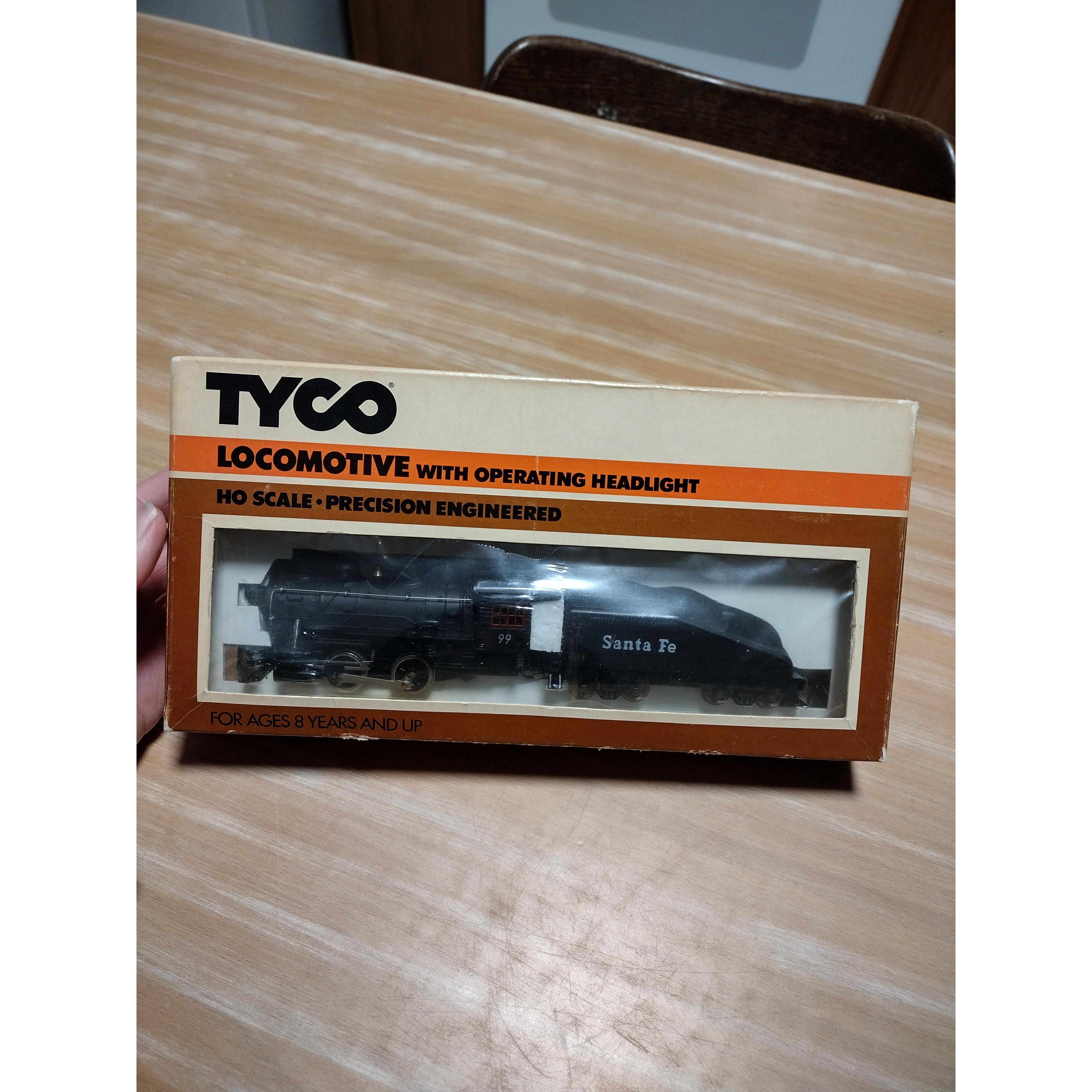 Vintage HO Scale Tyco Shifter & Tender Santa FE Brand New