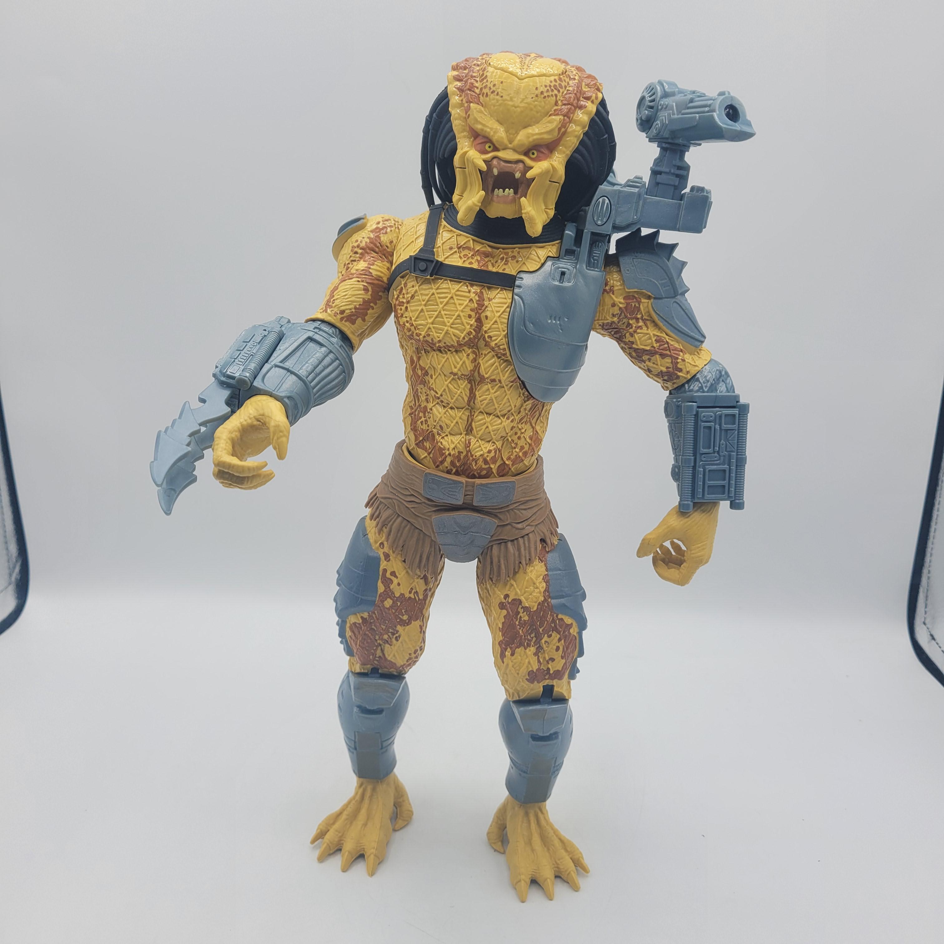 Predator 2nd Series: SUPER HUNTER 12" Poseable Figure w/Open Action Jaw