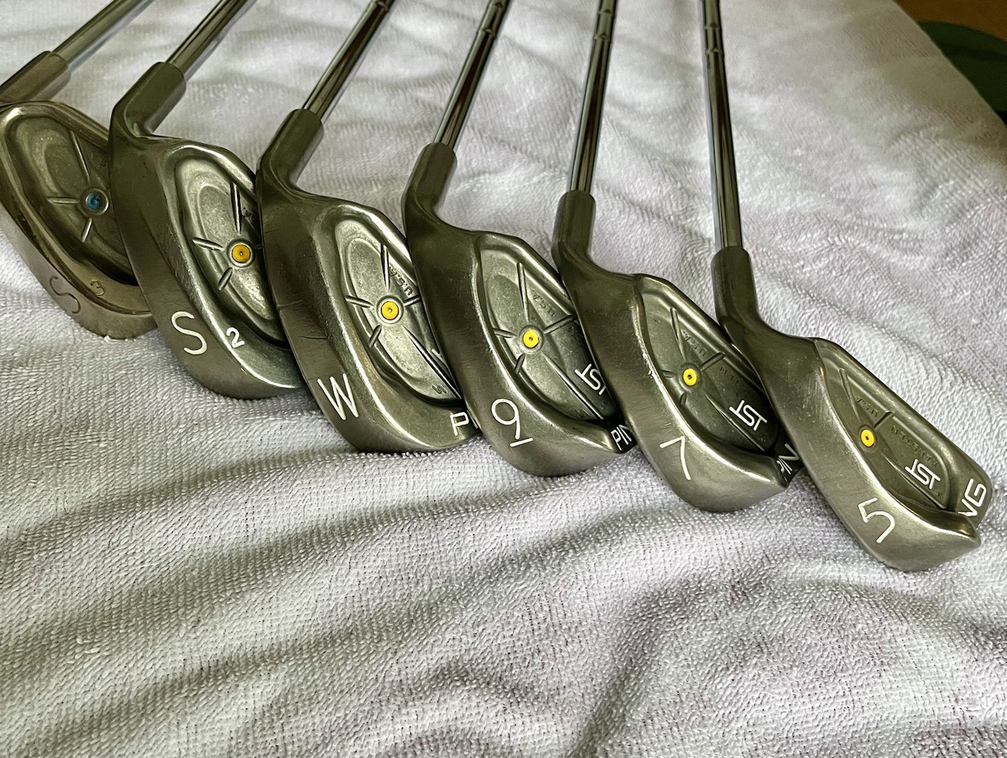 Ping ISI stainless irons - very nice shape