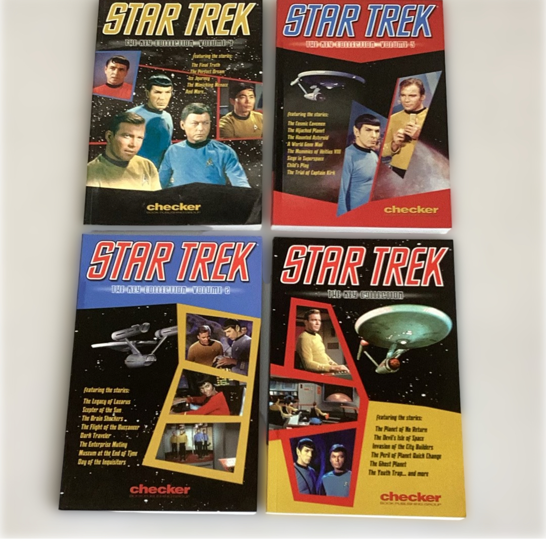 Star Trek Book Lot