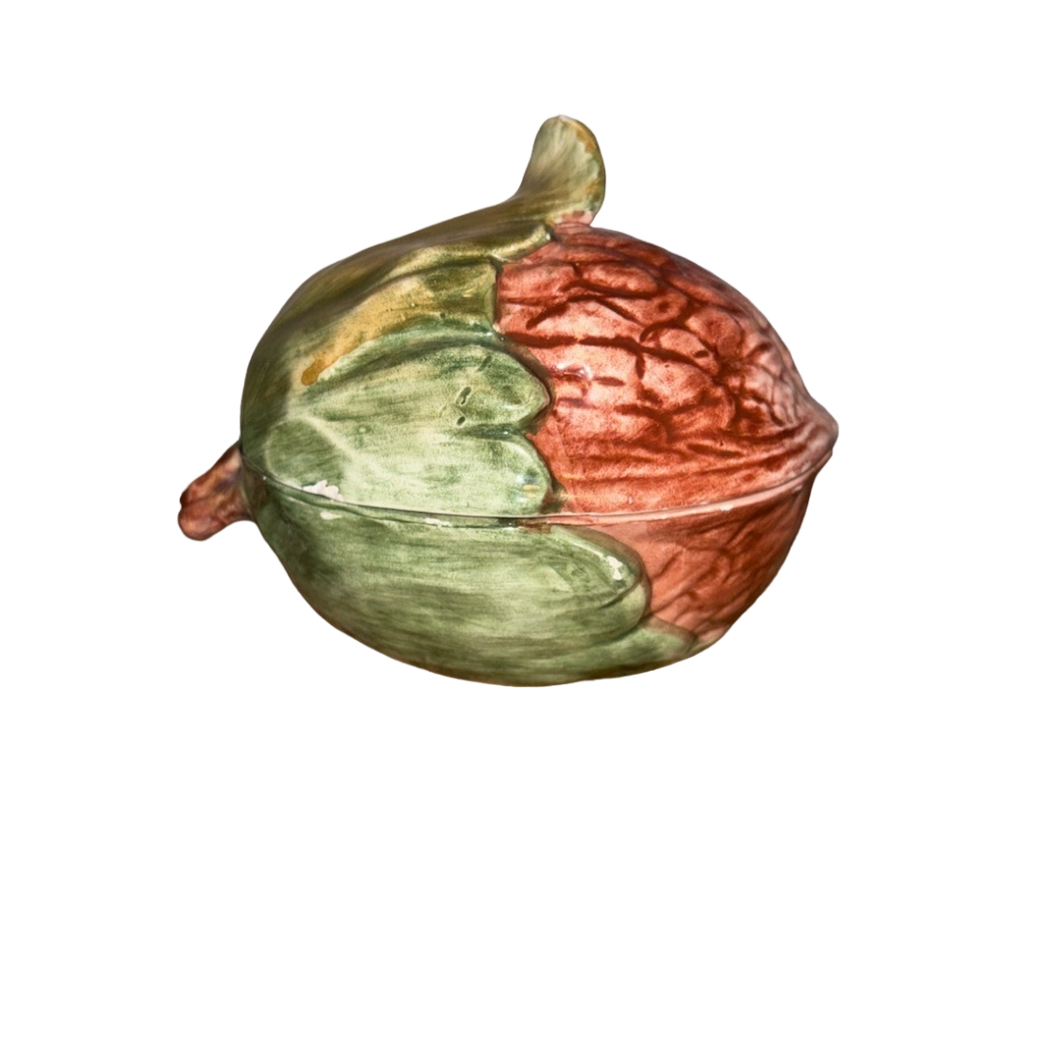 Italian Majolica Acorn “Made in Italy TG”