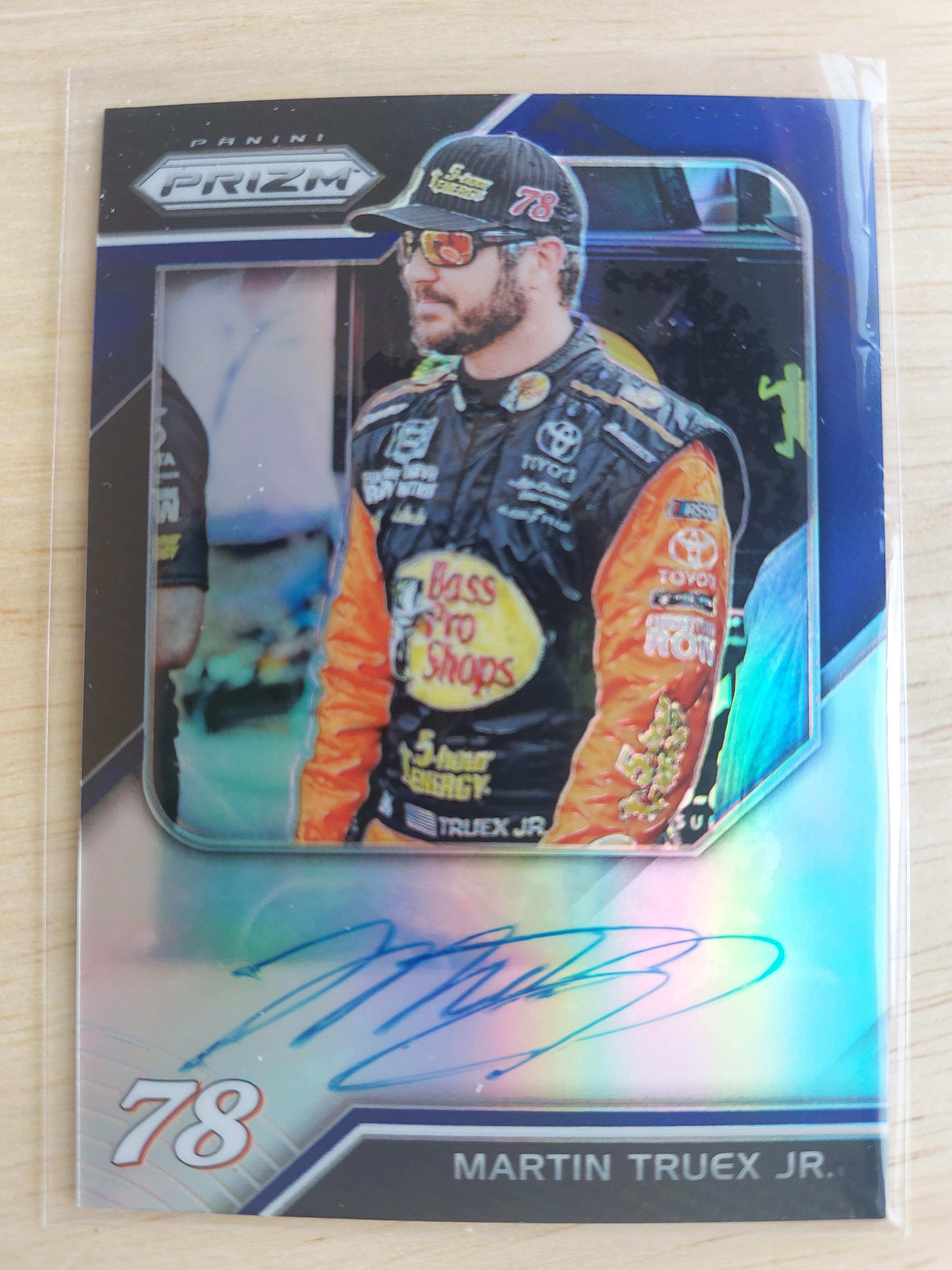 Martin Truex Jr. Autograph Card. #2/10