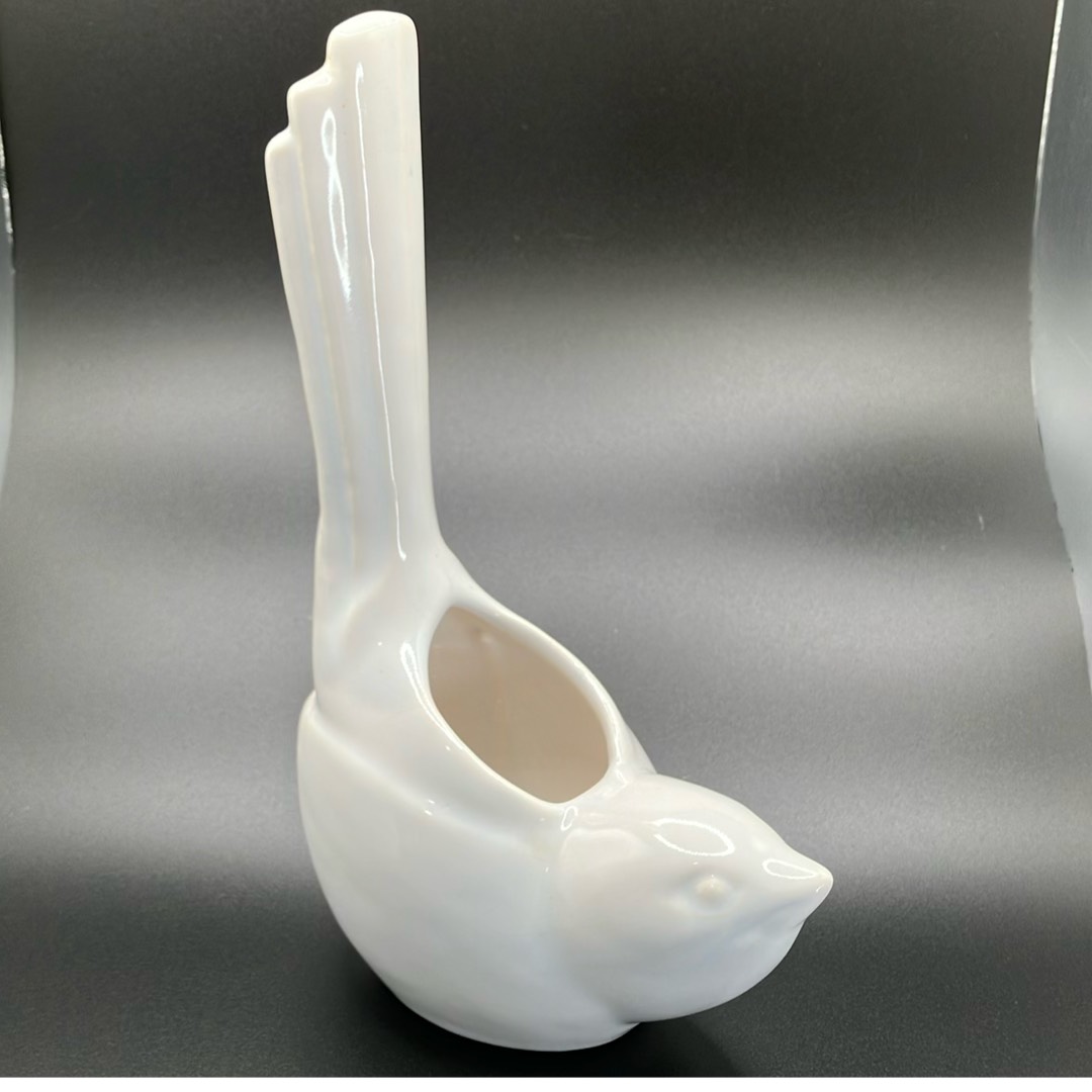 Haeger Bird Planter Tail Up