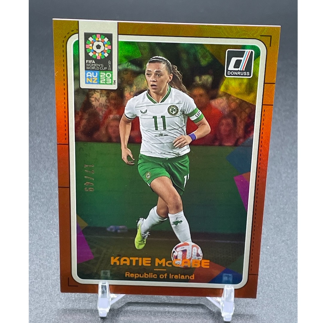 Katie McCabe Ireland /49 - 2023 Women’s World Cup Donruss Soccer Card