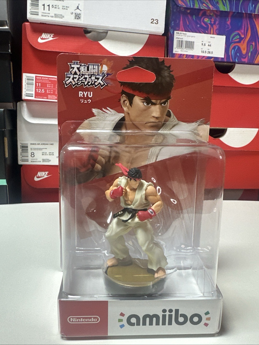 Ryu Super Smash Bros Amiibo Brand New From Tokyo Japan Nintendo