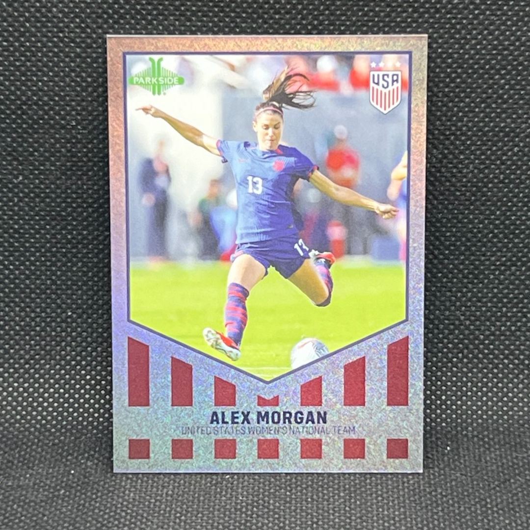 Alex Morgan 2023 Parkside ReCap Silver Foil /10 Soccer Card