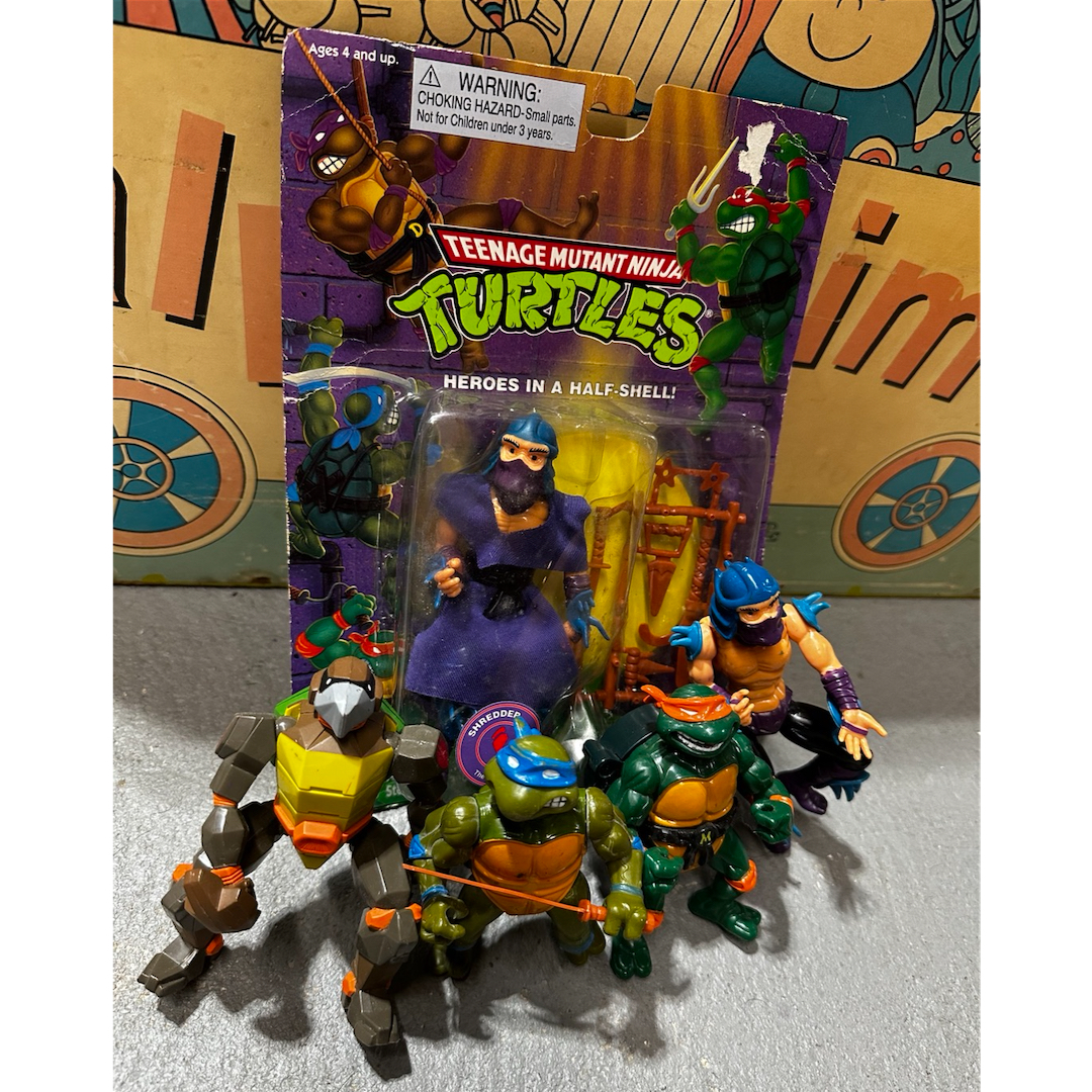 Vintage 5 Piece TMNT Bundle