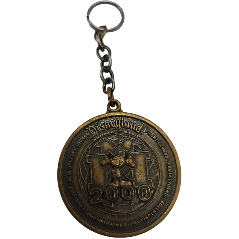 Disneyland 2000 Millennium Celebration Keychain