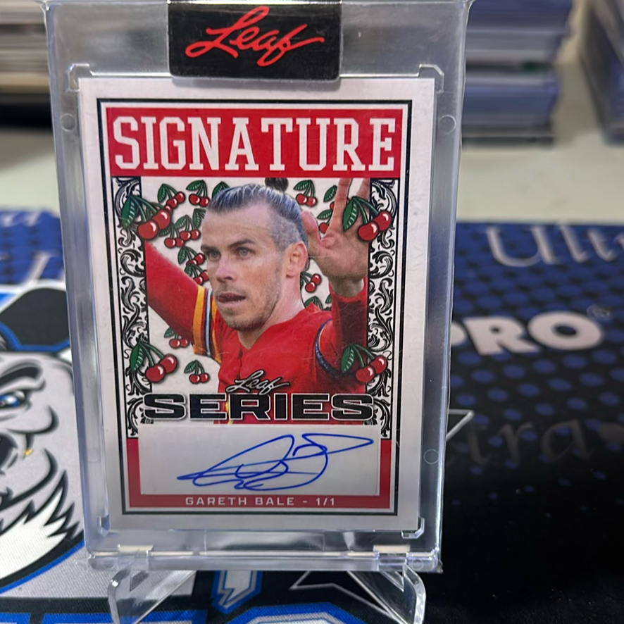 Gareth Bale 2022 Leaf Signature 1/1!