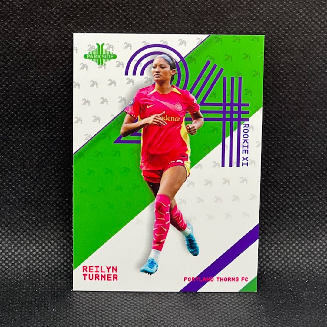 Reilyn Turner 2024 Parkside NWSL Vol 2 Rookie XI Portland Thorns Soccer ...