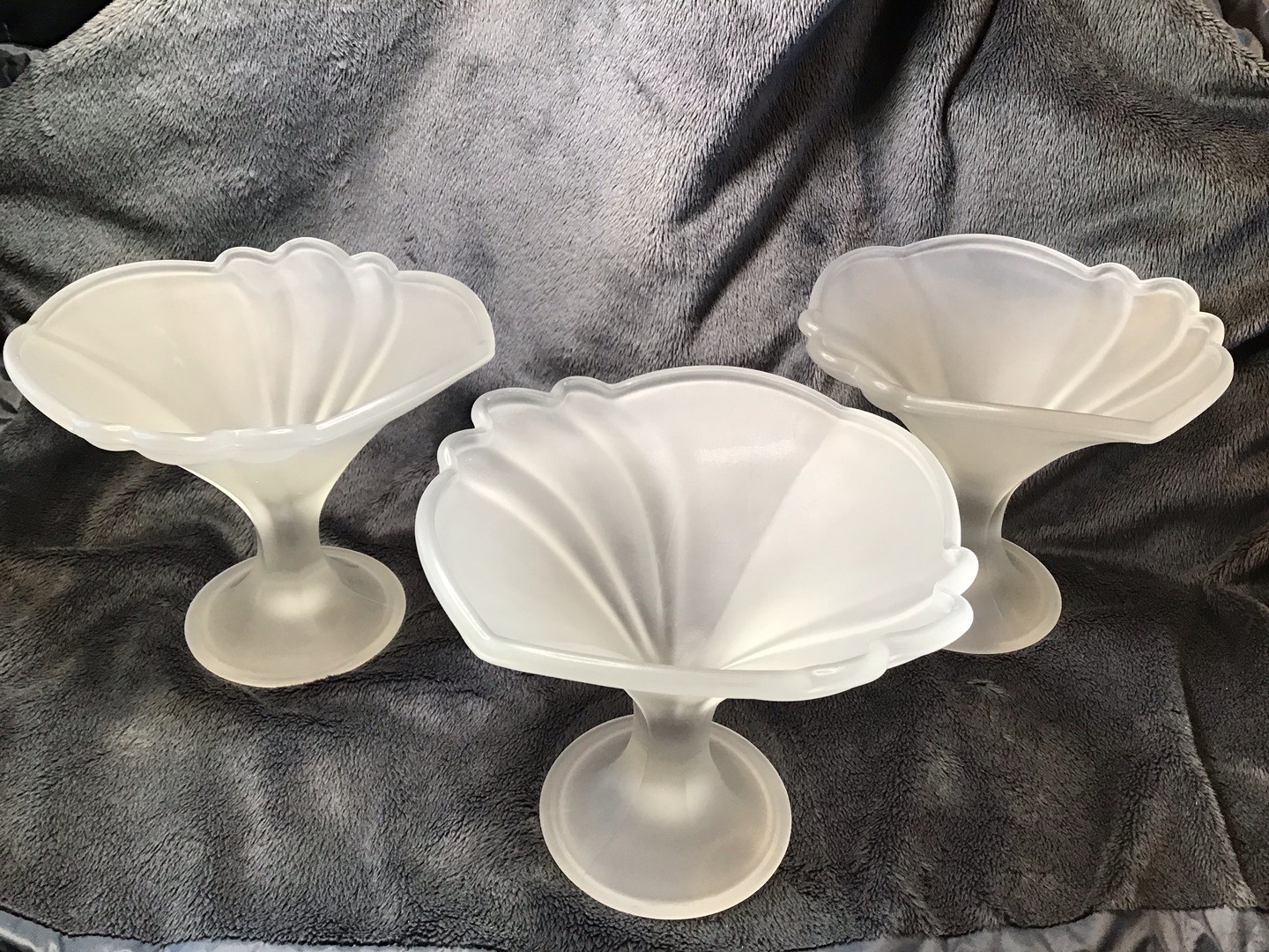 228-Strega Italian Gelato Dishes, Set Of 3