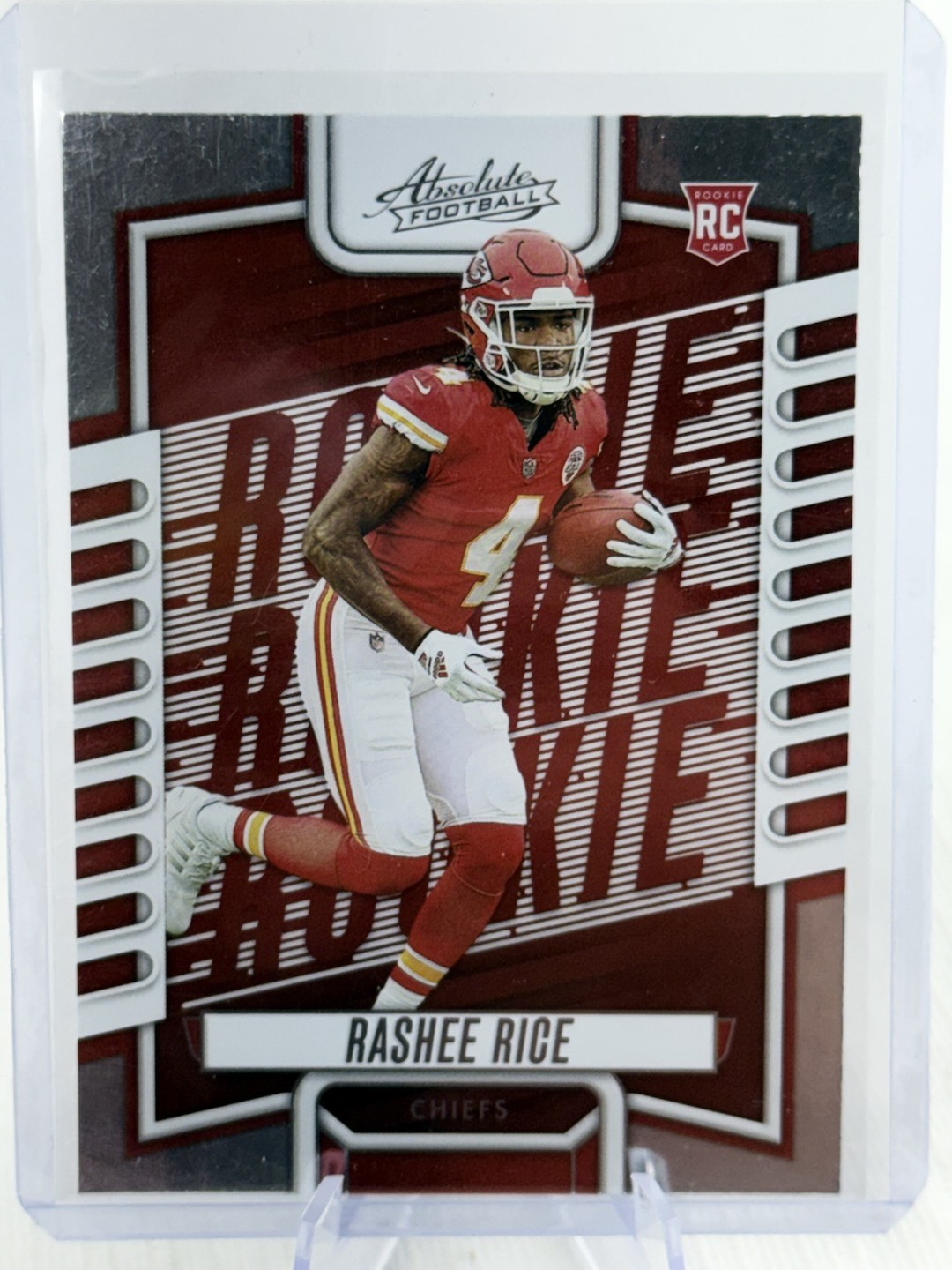 2023 Rasheed Rice Panini Absolute Football- Rookie #120 Kansas City Chiefs