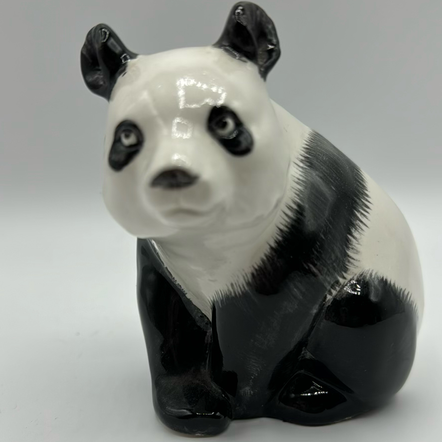 Ceramic Panda Bear Figurine