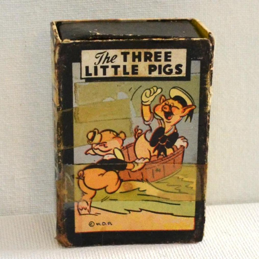 The Three Little Pigs Card Game Vintage 1946 Original Box Made In USA ...