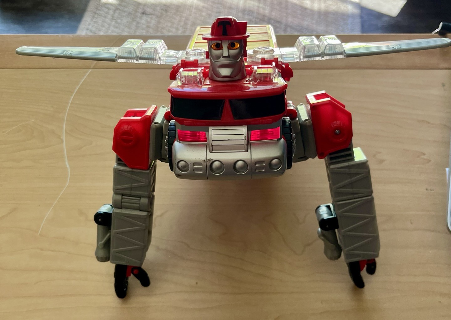 2000s Hasbro Tonka Rescue Roy 1 2 3 Transformer Toy Tested & Works W ...