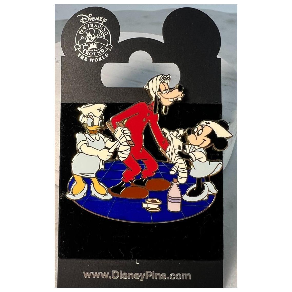 Rare Disney Nurses Day 2007 Pin LE 250 Minnie Goofy Daisy Medical ...
