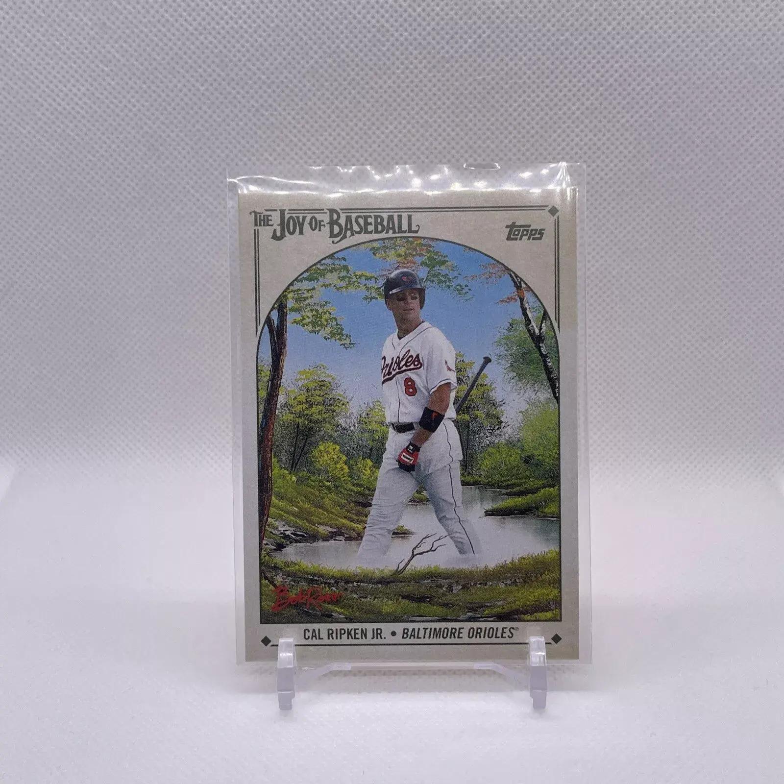 2023 Topps X Bob Ross The Joy Of Baseball Cal Ripken Jr. #4 Orioles