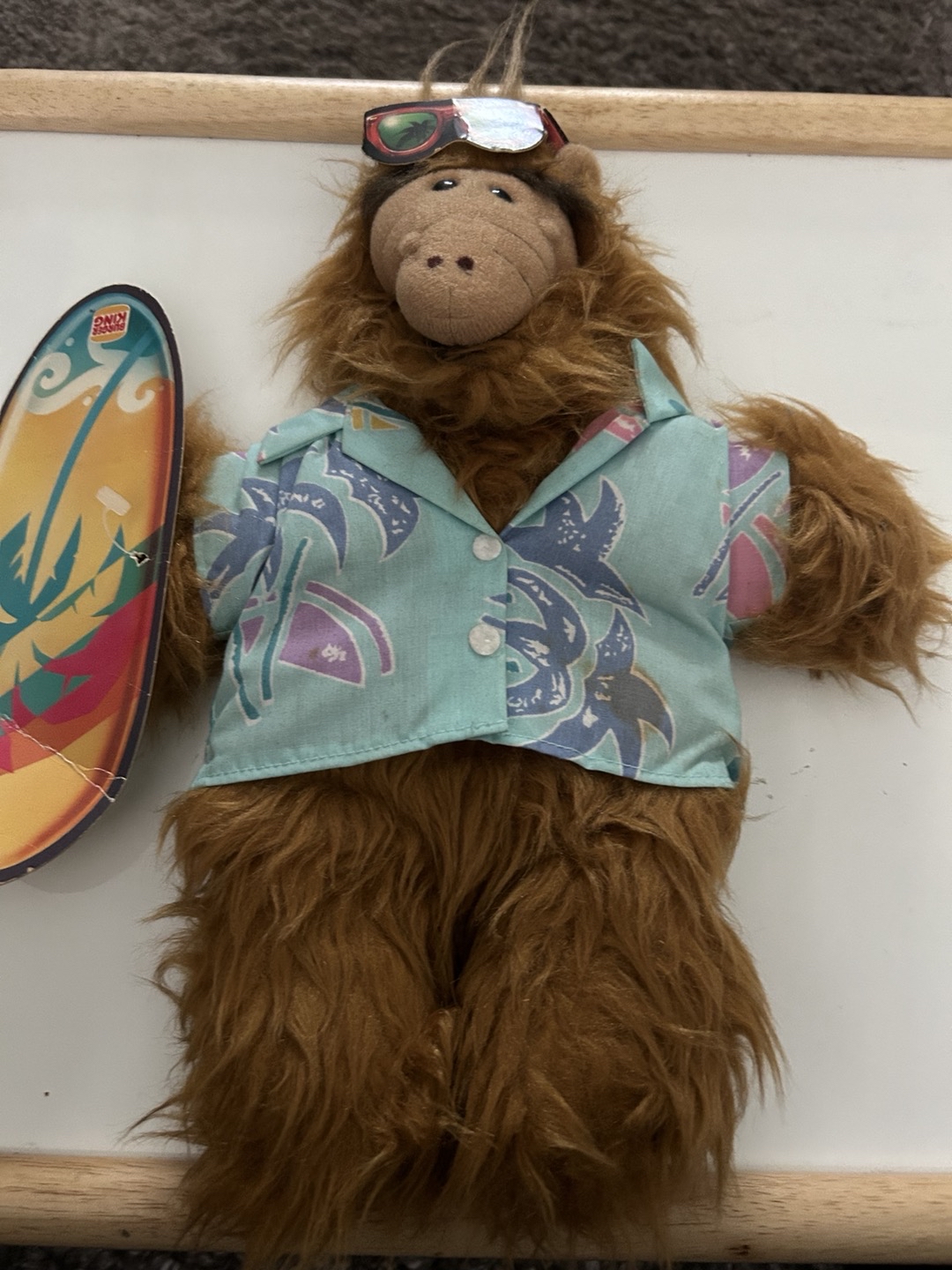 Alf Hand Puppet. Burger King. 1988.