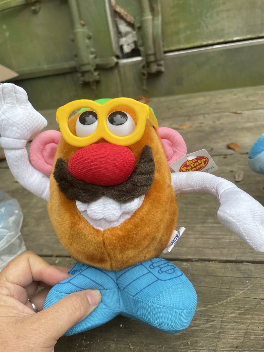 Vintage 1998 Nanco Mr. Potato Head Tater Spud Stuffed Plush Toy Doll 8 ...