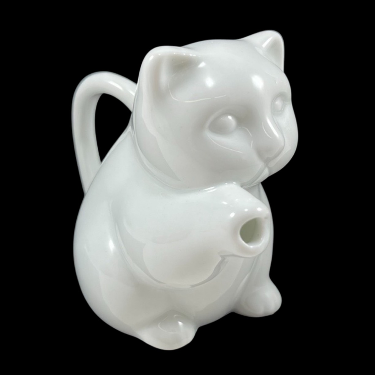 Two’s Company Mini Porcelain Cat Creamer, Miniature Creamer, Mini ...