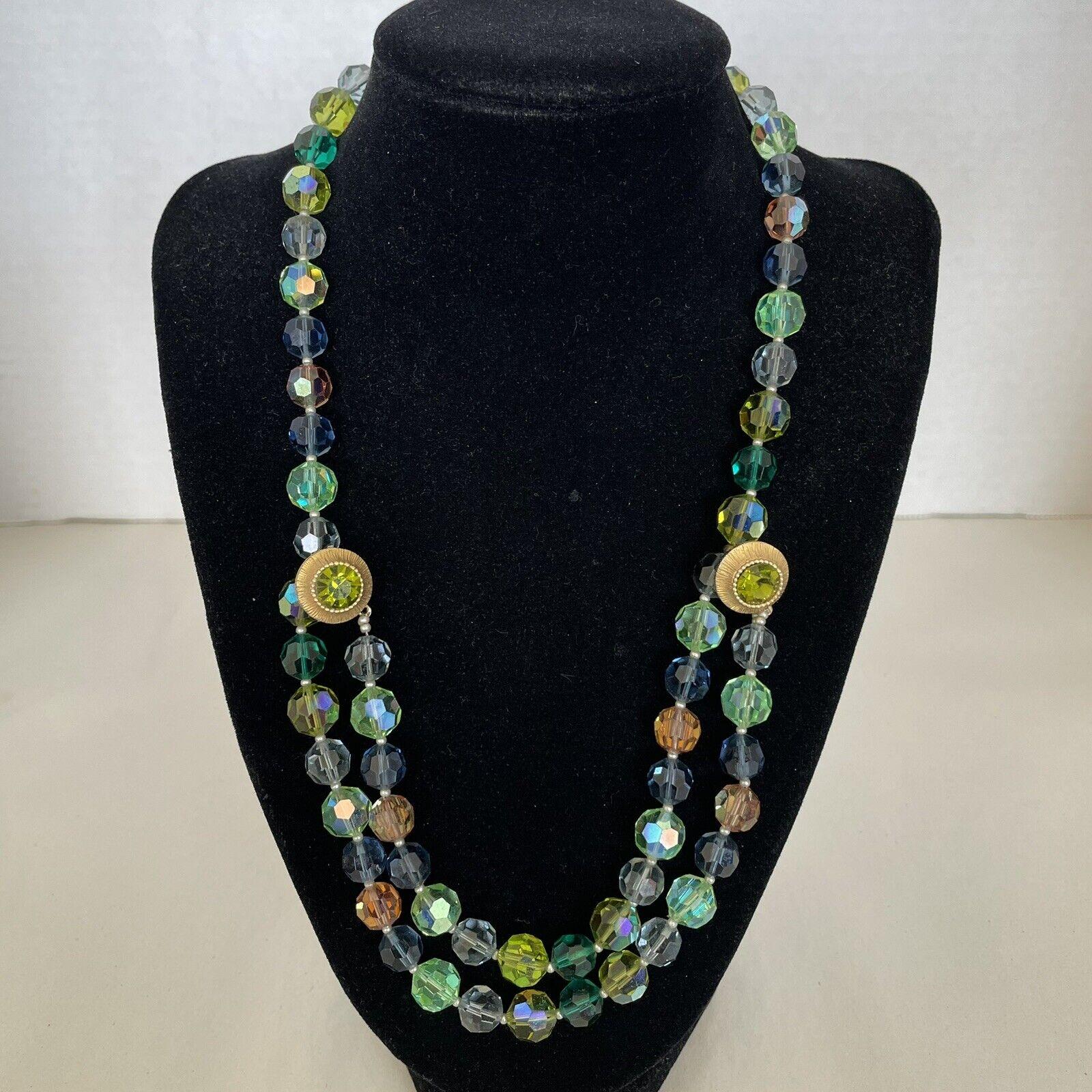Vintage Costume Judith McCann Beaded Necklace, Signed, NYC 1961, 28 ...